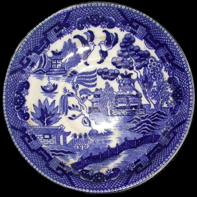 China on a Plate: Willow Pattern Plates, World History and Gardening ...